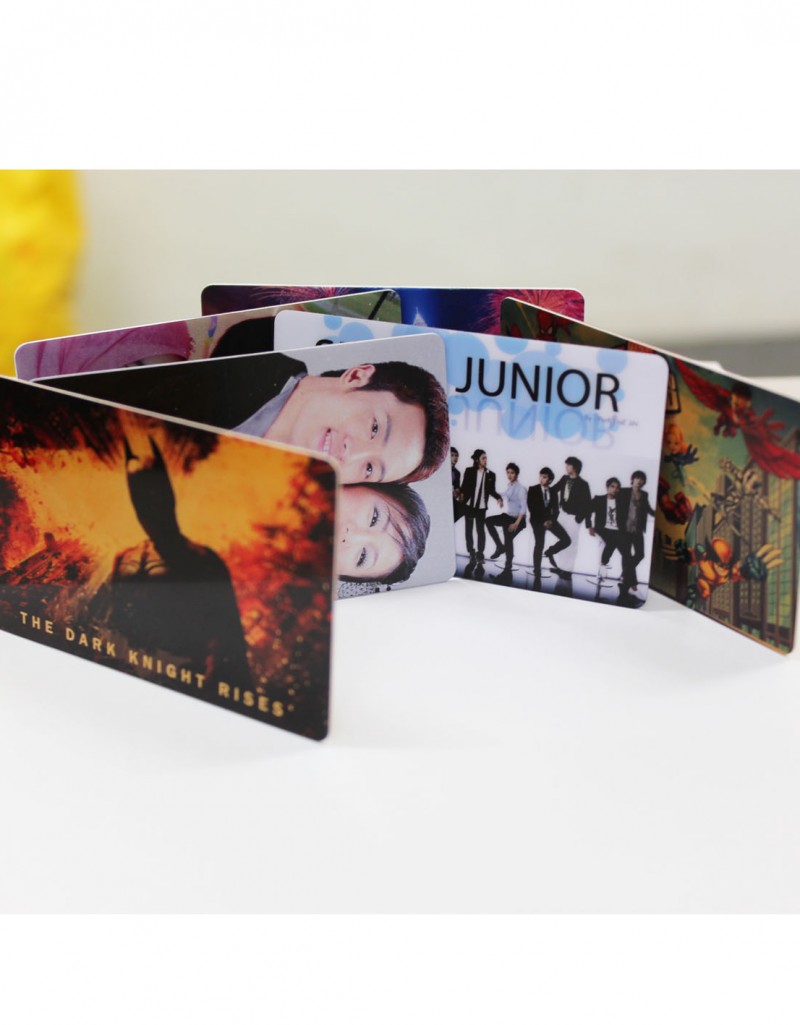 Silver PVC Card Set(4pcs) | Customize Gift Malaysia | Funky